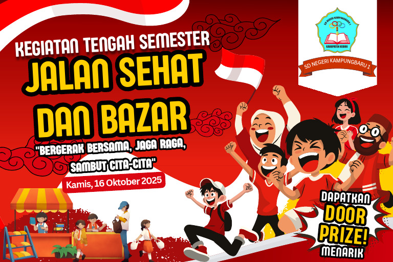 Backdrop Jalan Sehat SD Kamput | PDF