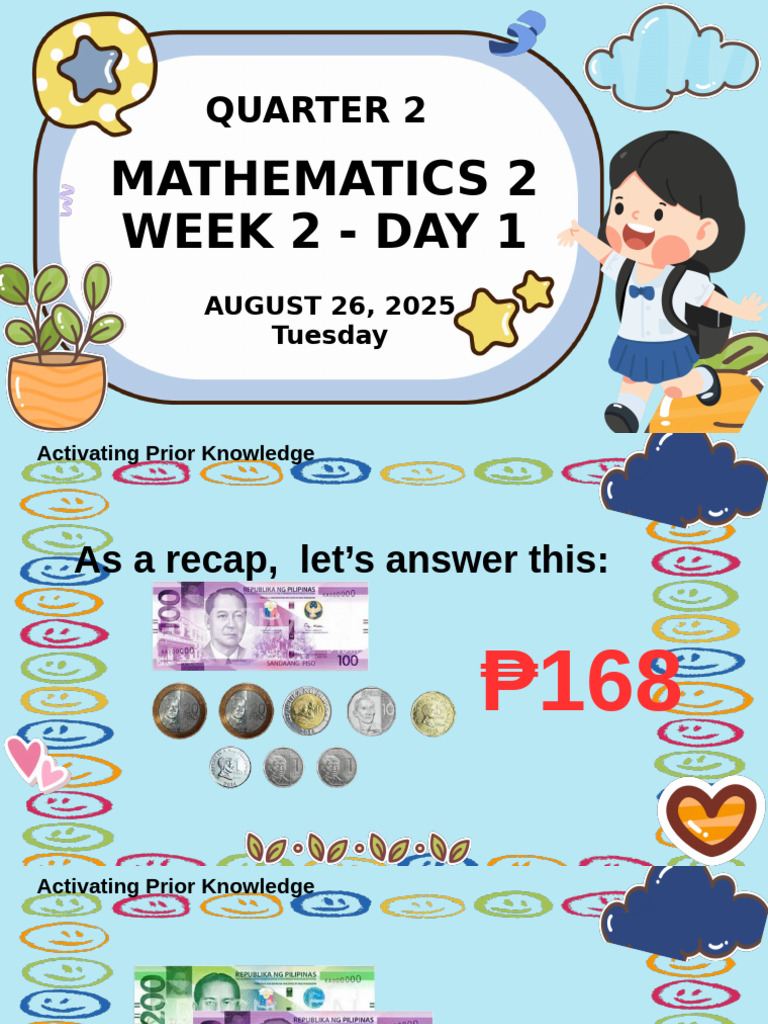 Mathematics q2 - Week 1 | PDF | Length | Money