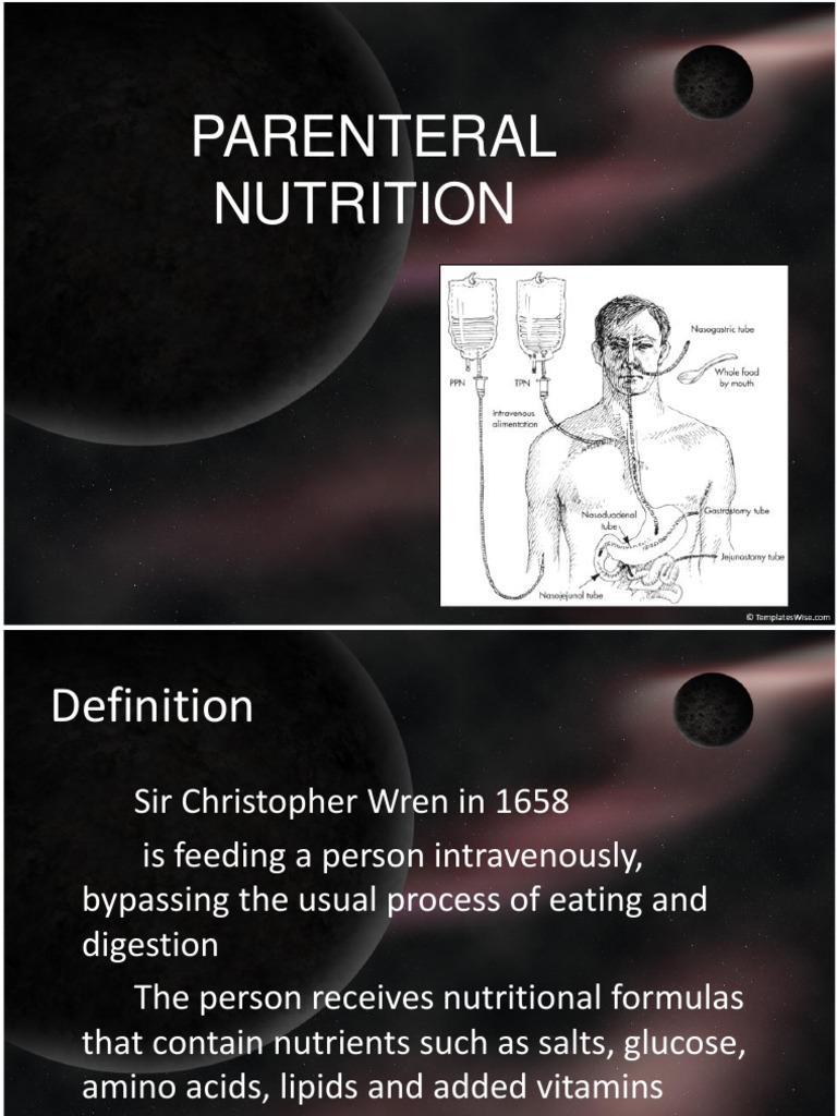 Administering Total Parenteral Nutrition | PDF