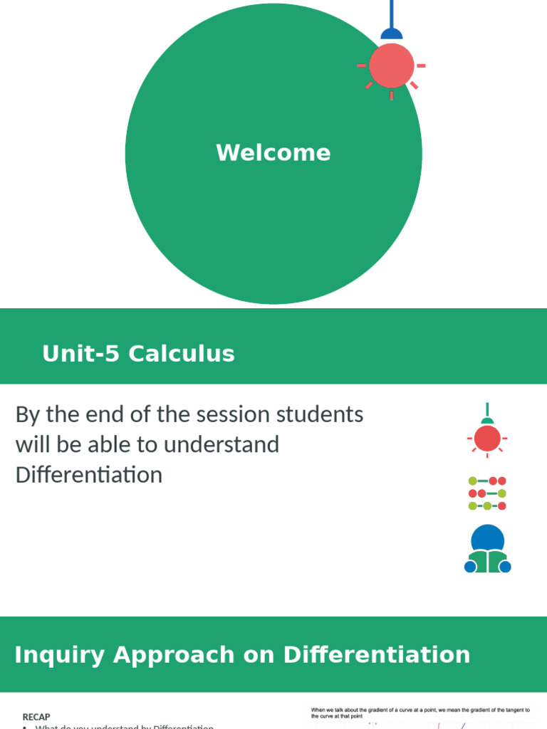 Introduction To Differentiation | PDF