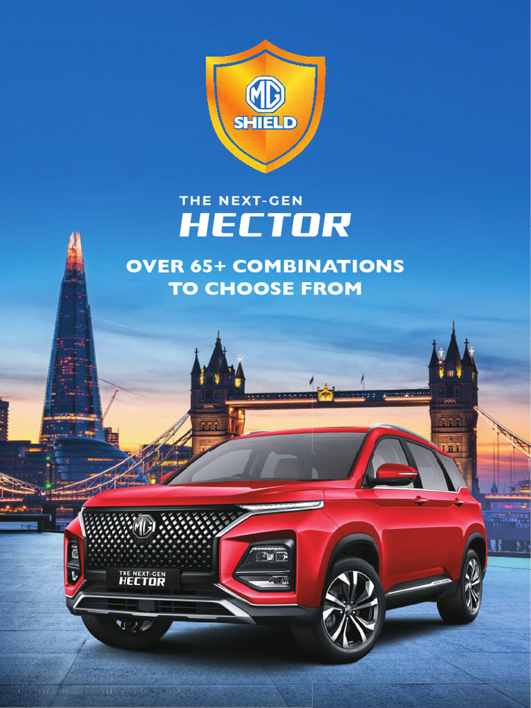 MG Hector Shield - Brochure | PDF