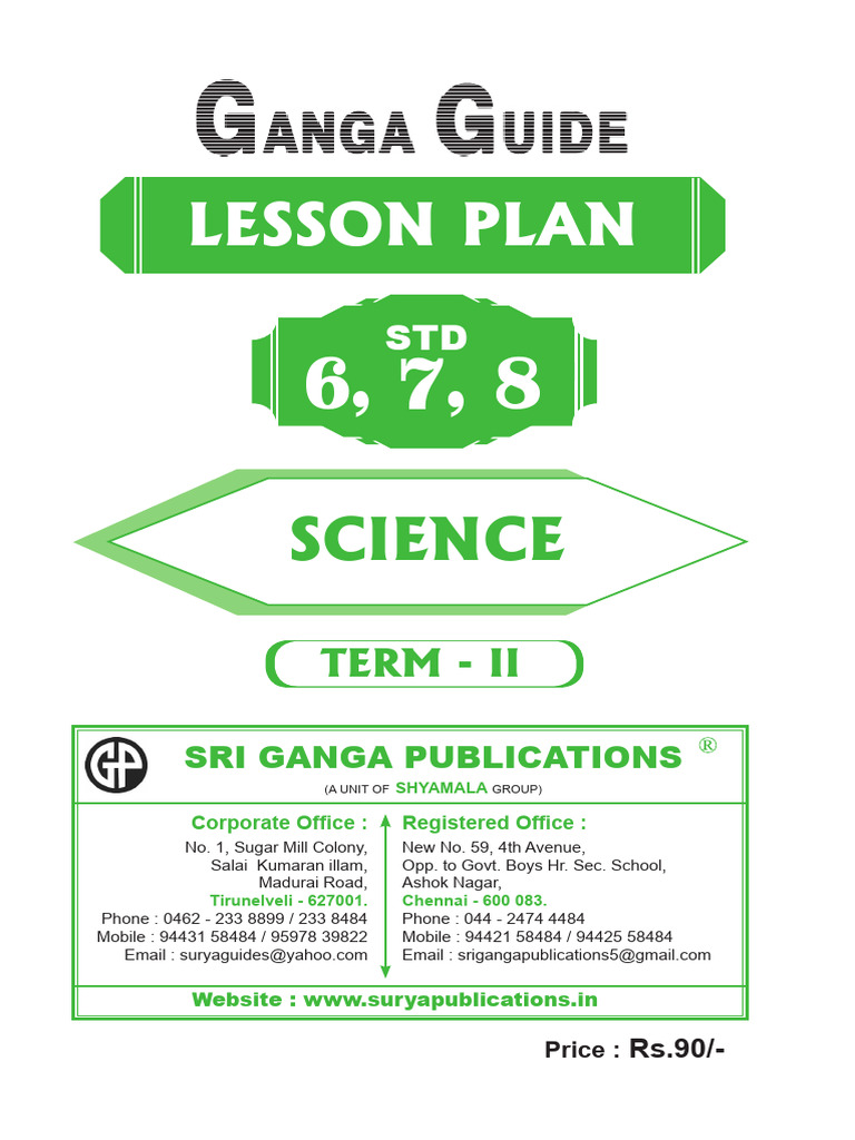 6th to 8th Grade Science Lesson Plans | PDF | Heat | Temperature