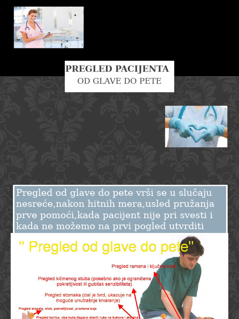 Pregled Pacijenta | PDF