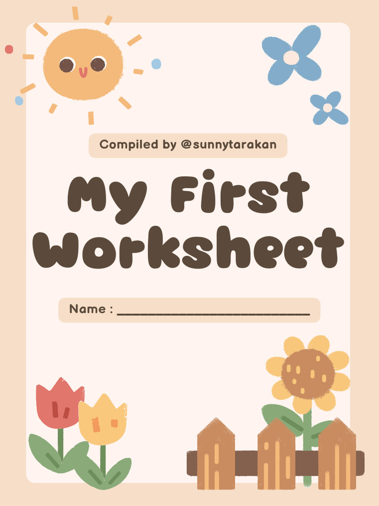 Worksheet Cover 1st Edition | PDF