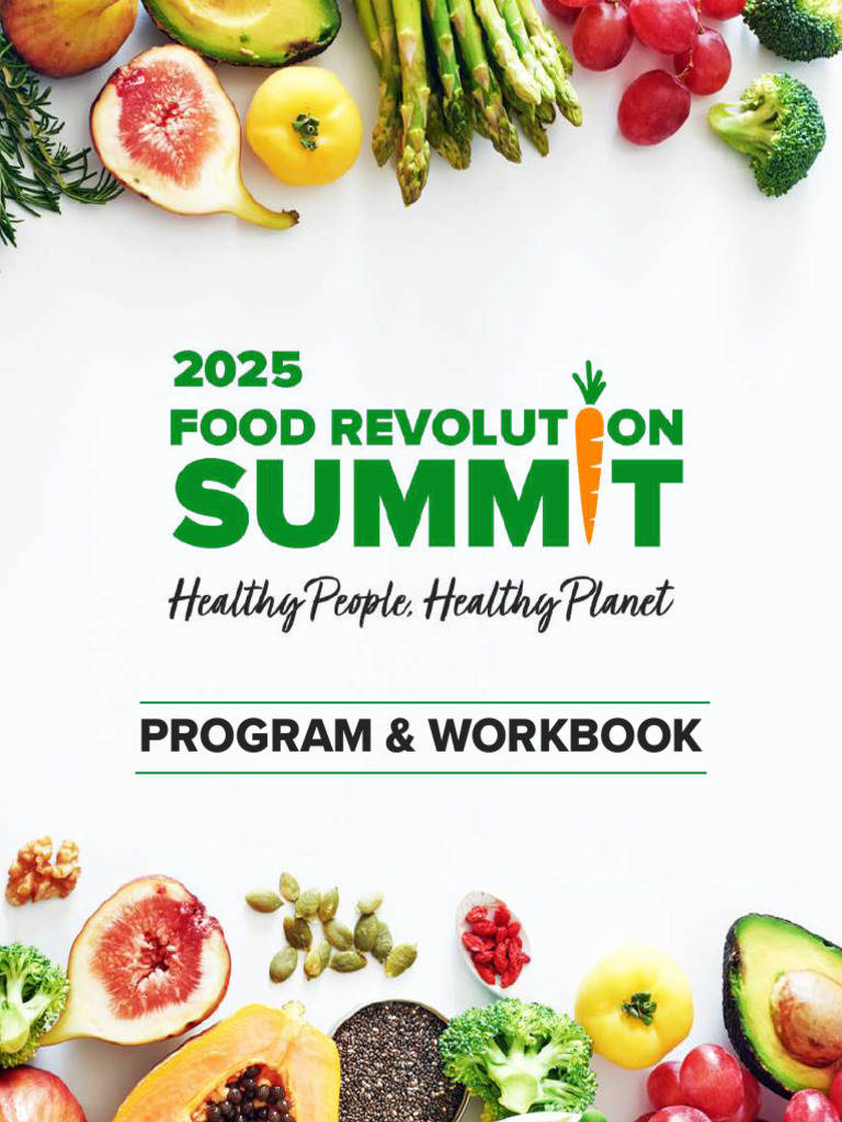 2025 Food Revolution Summit Guide | PDF | Cardiology | Cardiovascular ...