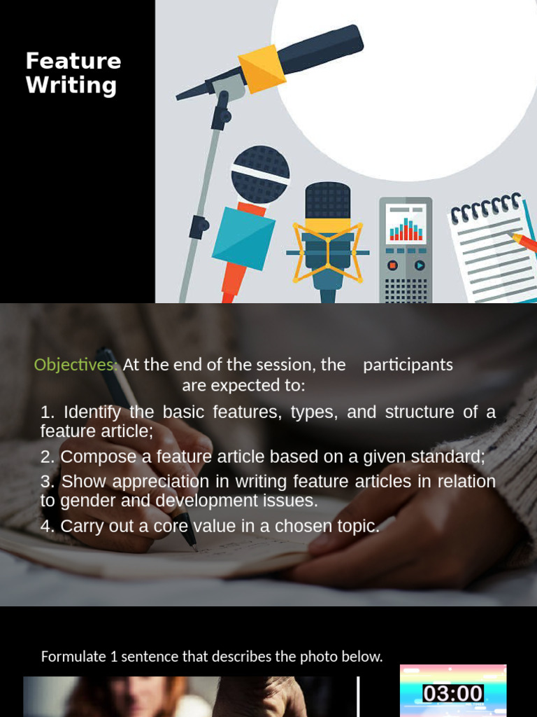Feature Writing GLORYMEI | PDF | Linguistics | Linguistic Morphology