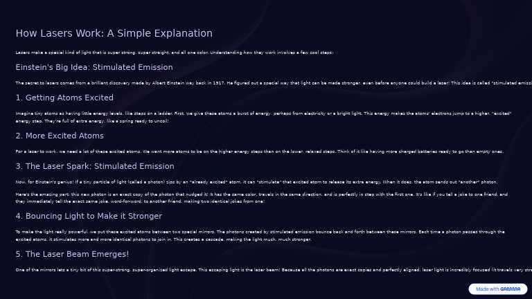 Understanding Lasers Principles Procedures and Applications | PDF
