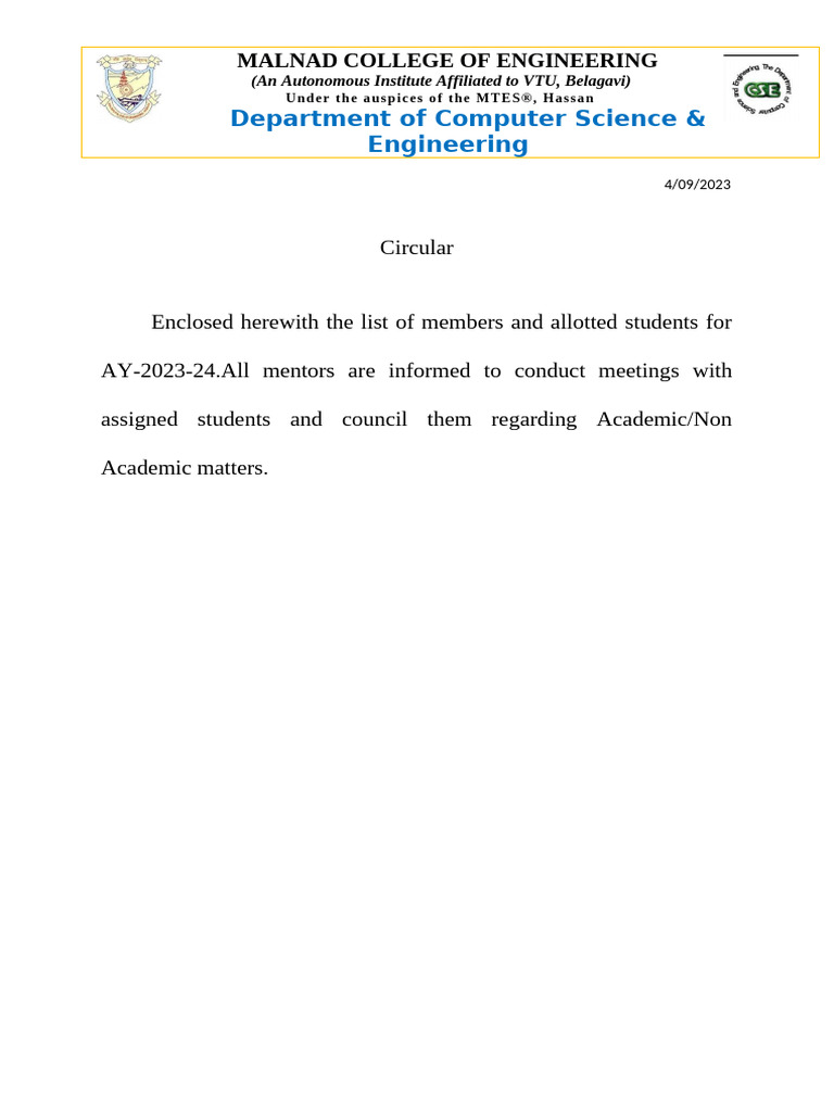 Cse Header | PDF