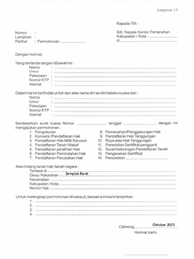Form Pengukuran | PDF