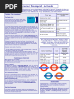 TFL Adult Travelcard Prices 2025 | PDF | Land Transport | Transport