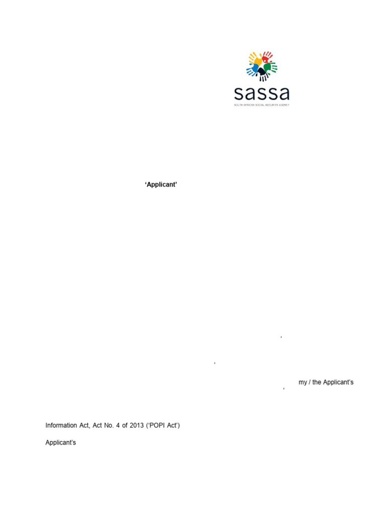 Grant Application Consent Declaration | PDF | Government | Justice