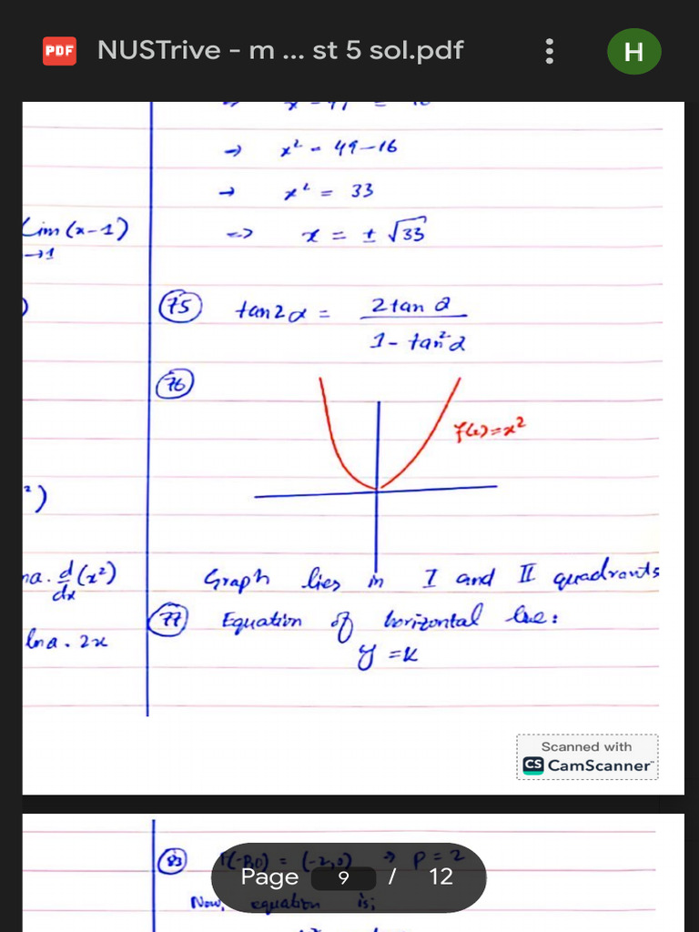 NUSTrive - Mock Test 5 Sol - PDF - Google Drive 3 | PDF