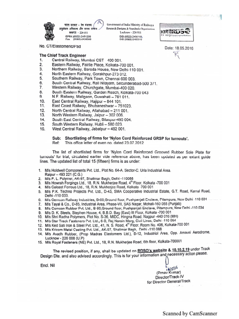 NCR GRSP 2016 Letter | PDF