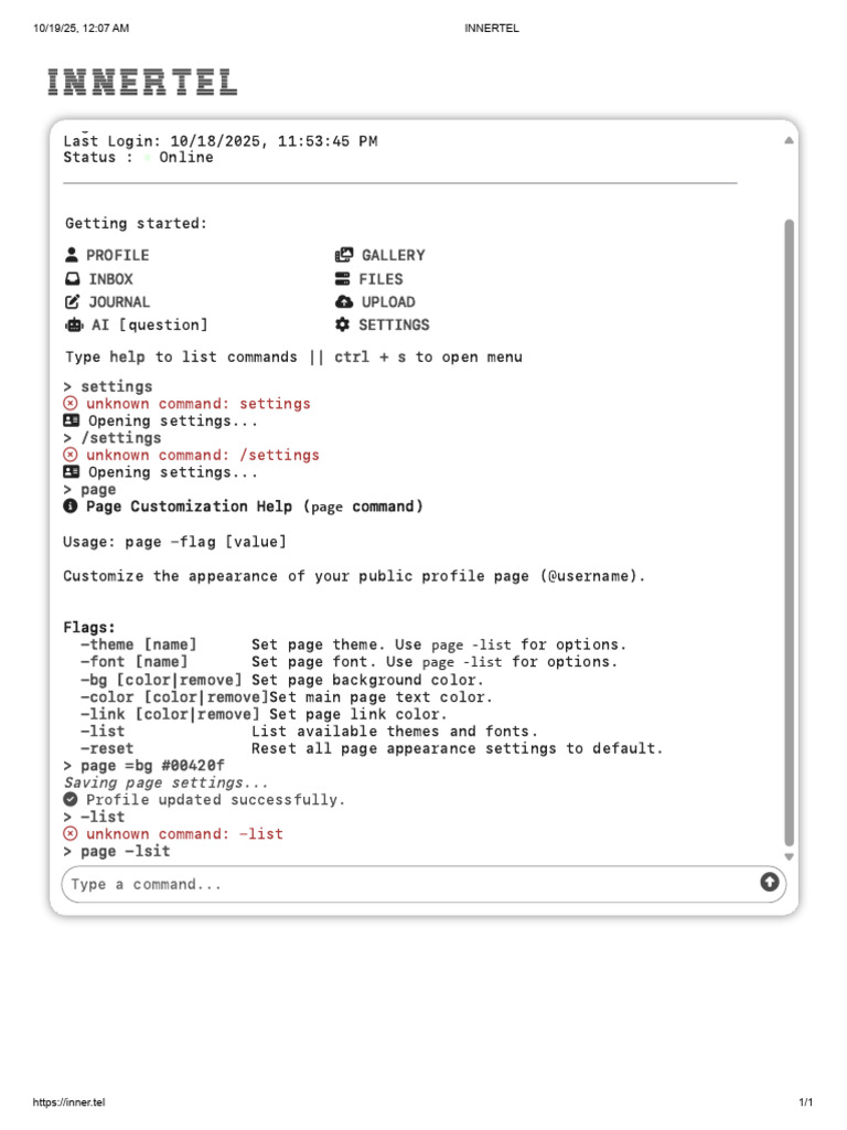Inner Tel | PDF
