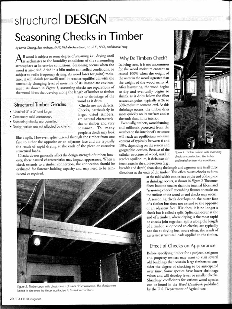 Wood Splits & Checks | PDF