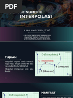 Rumus Interpolasi dan Ekstrapolasi | PDF | Metode & Bahan Ajar