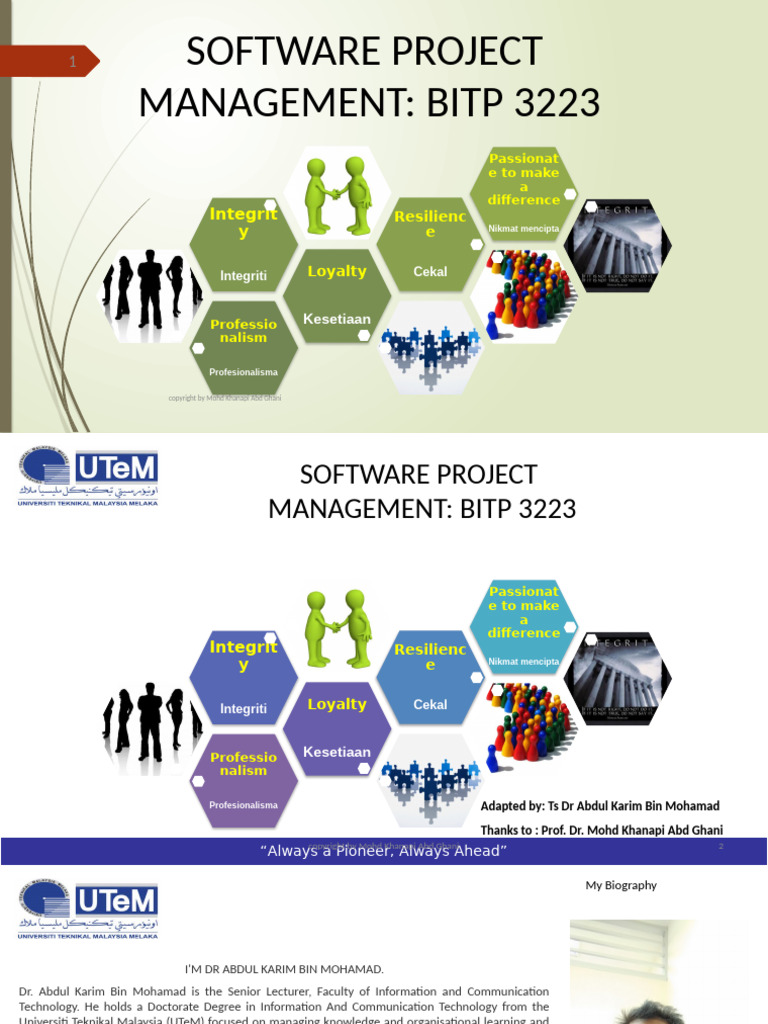 Chapter 1 - Introduction To Software Project Management | PDF ...