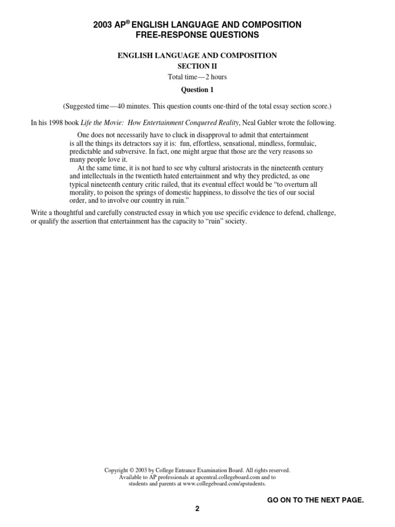 2003 Neal Gabler Entertainment and Society | PDF