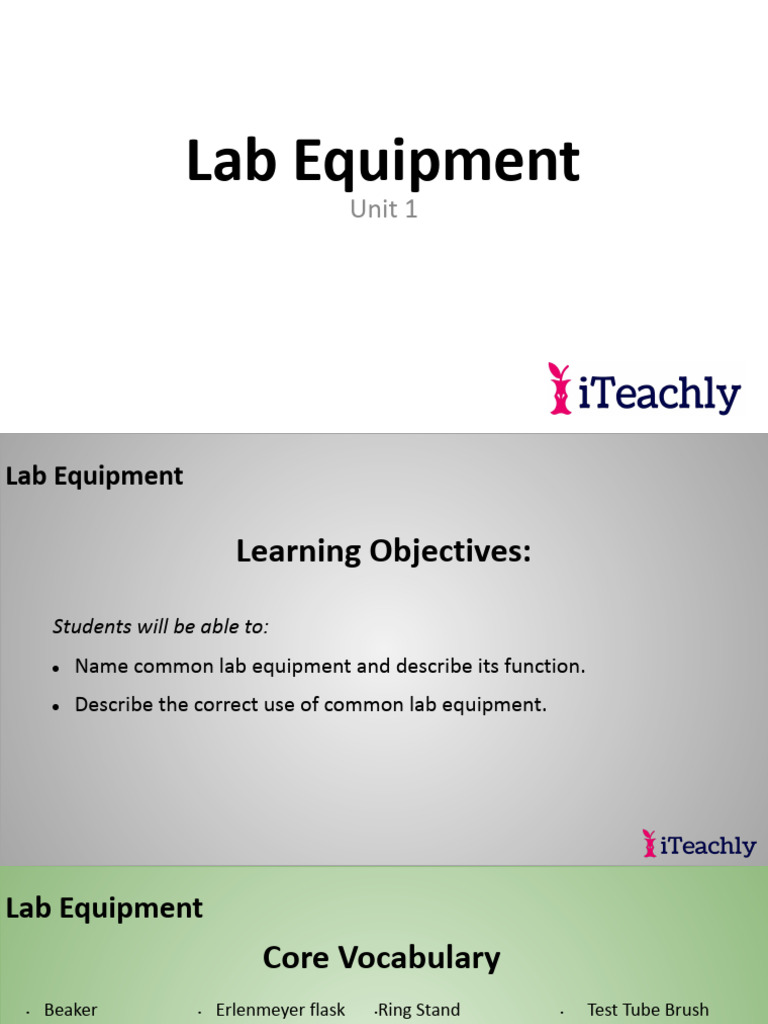 Lab Equipment | PDF