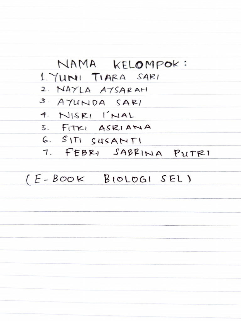 Biologi Sel | PDF