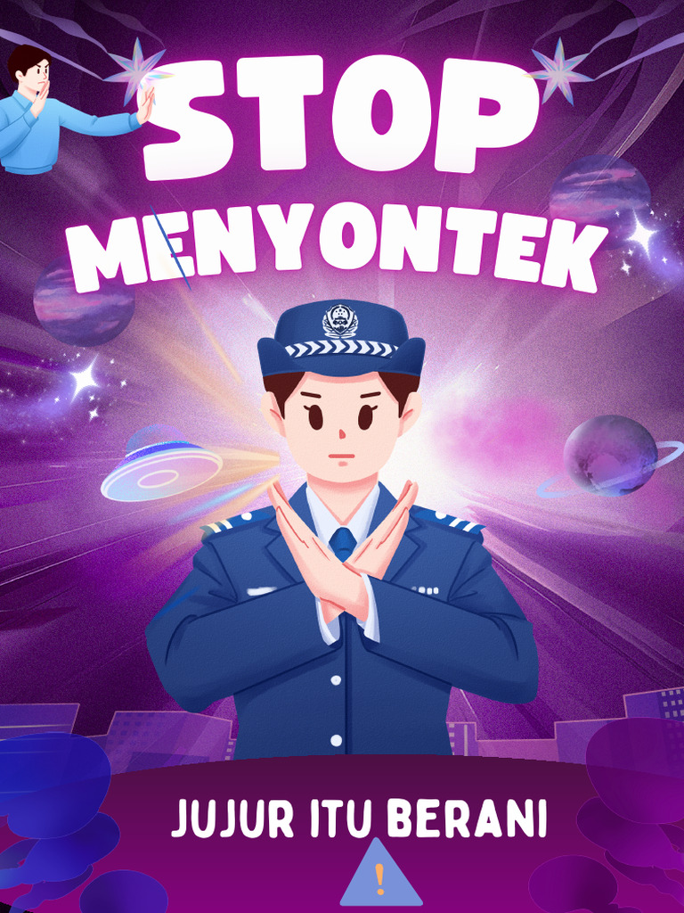 Ungu Ilustrasi Stop Judi Online Poster - 20251005 - 183313 - 0000 | PDF