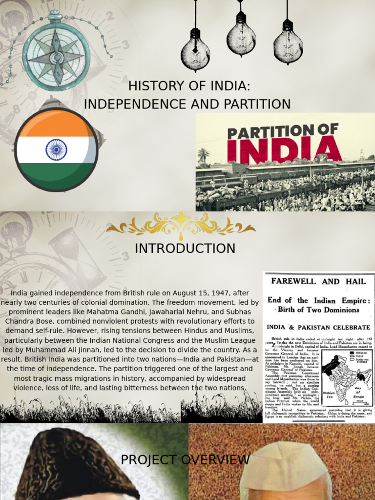 History of India Independence and Partition - 20250609 - 163545 - 0000 ...