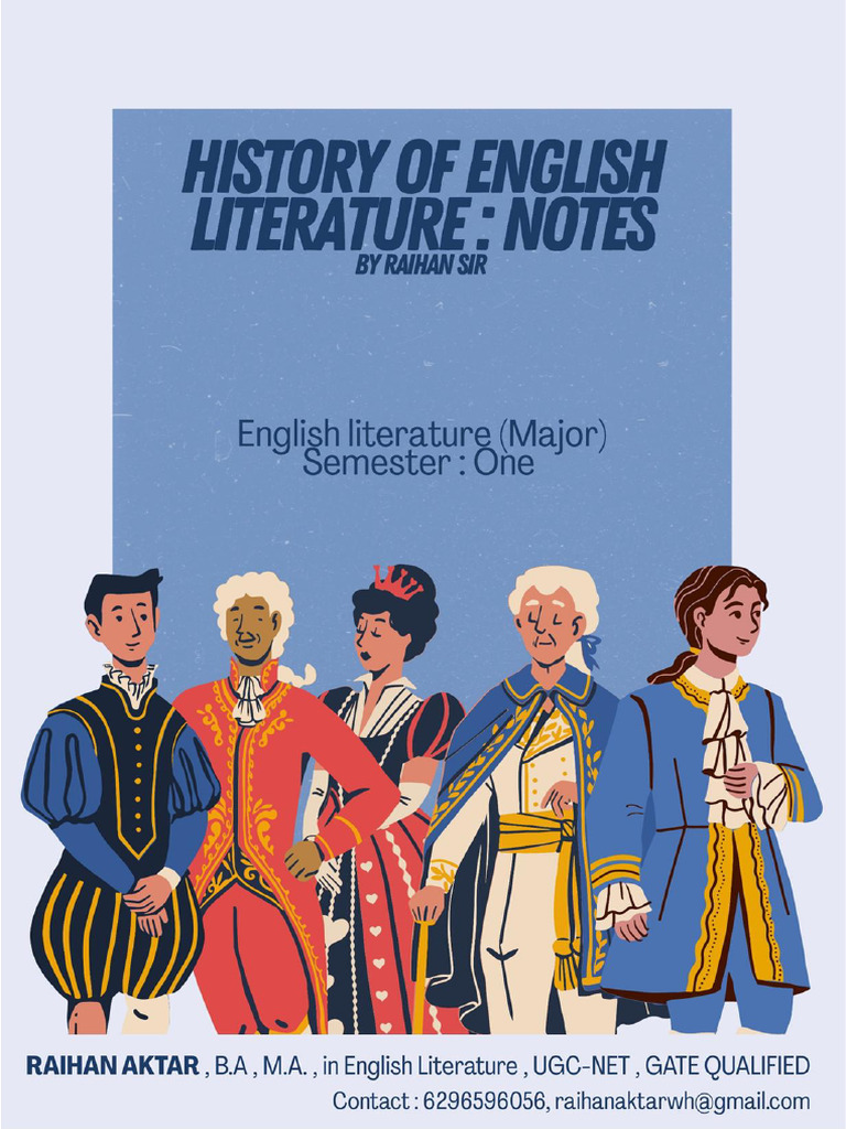 History of Eng Lit Material 01 | PDF | Beowulf | Anglo Saxon England