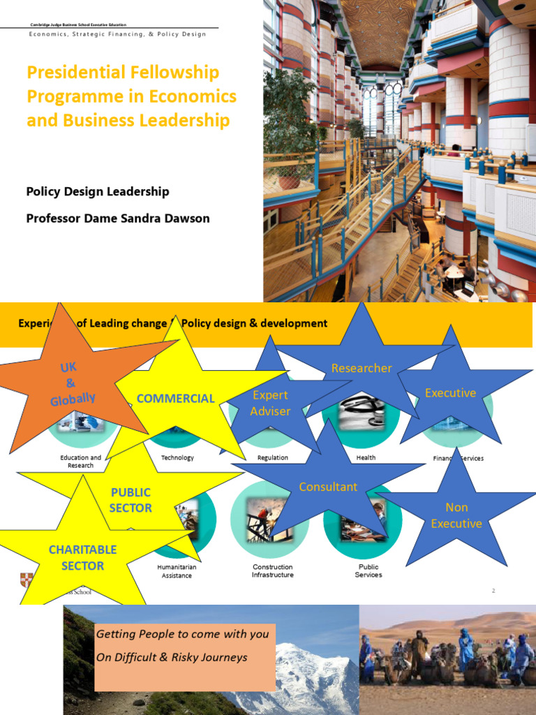 Policy Design Workshop - Dame Sandra Dawson | PDF | Policy | Infrastructure