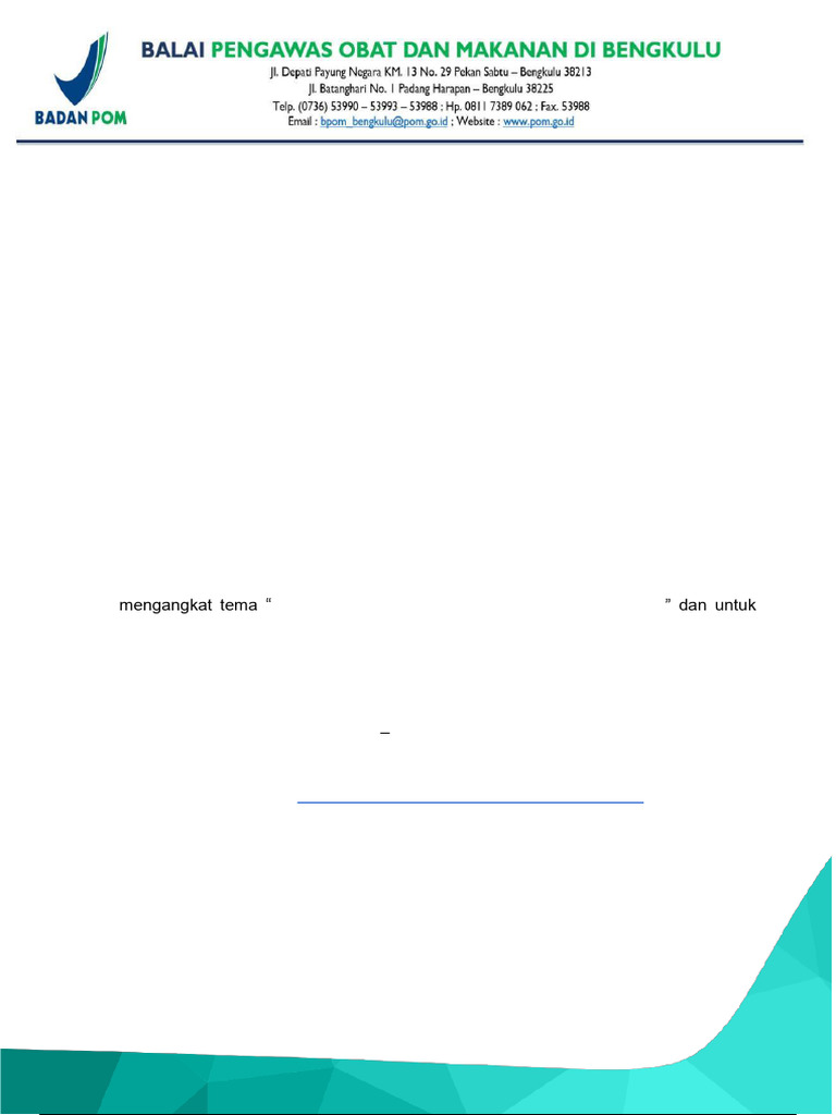 Undangan Pertemuan Germas Sapa 2025 | PDF