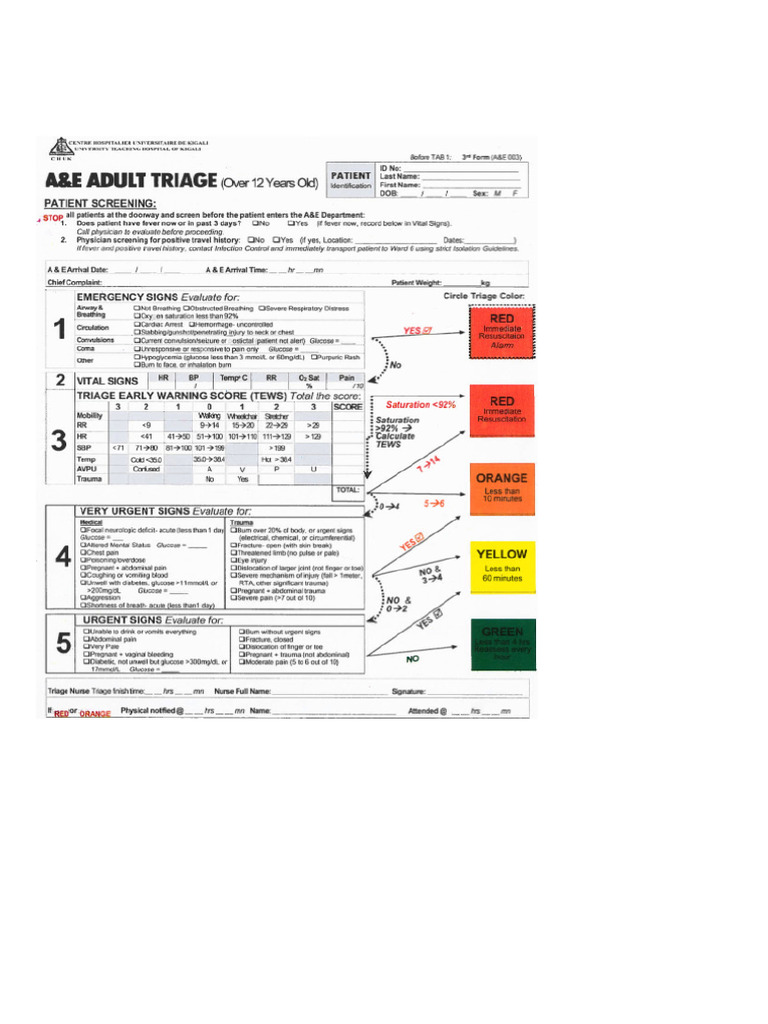 Triage | PDF