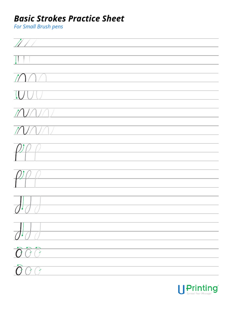 Basic Stroke Sheets | PDF