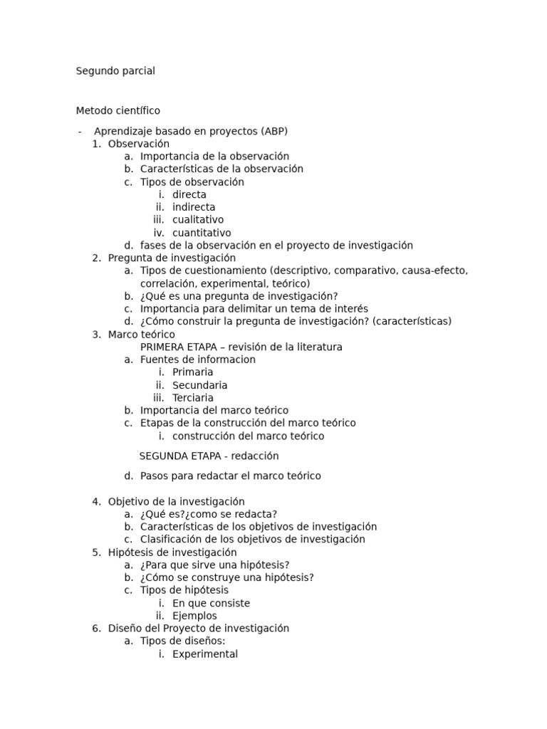 Guía Completa del Método Científico | PDF | Investigación cuantitativa ...