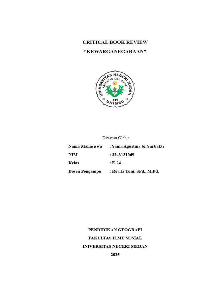 CBR Kewarganegaran Sania | PDF