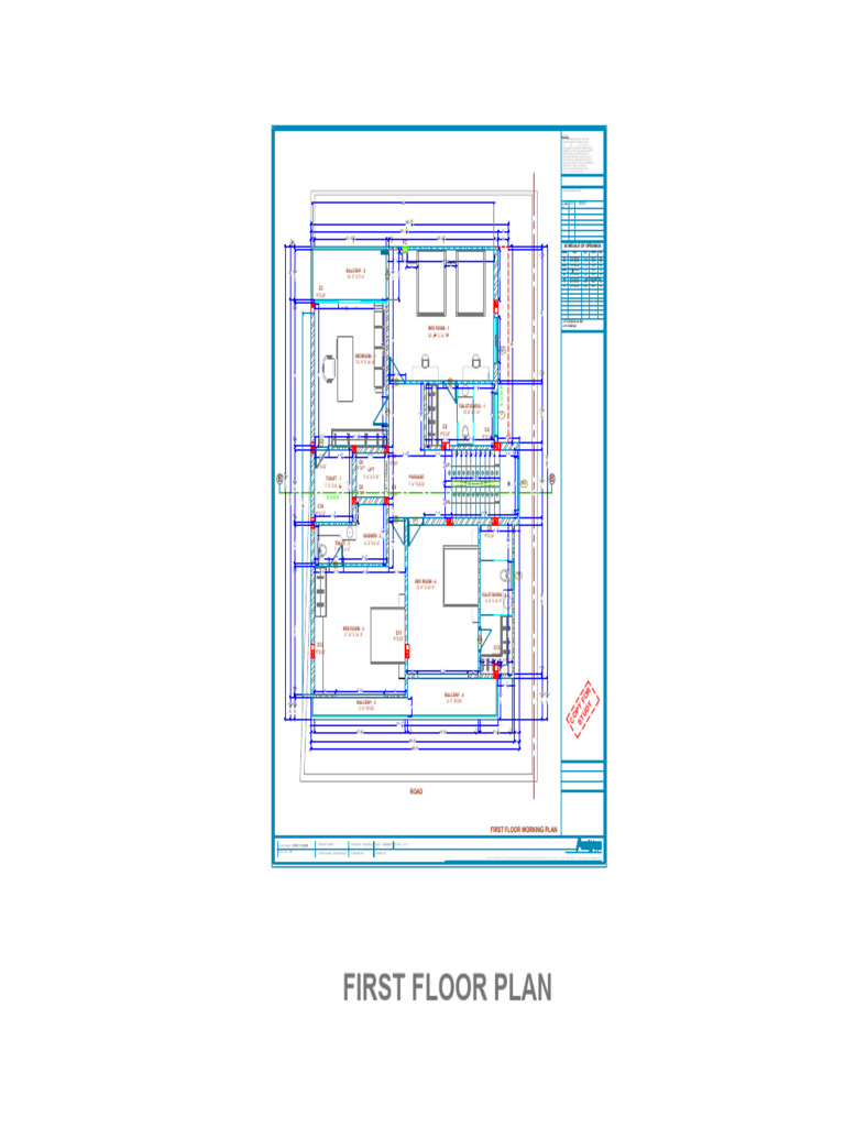 First Floor Plan: Schedule of Openings | PDF