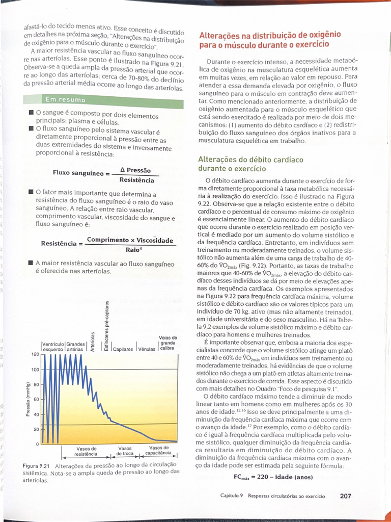 Respostas Circulatórias Do Exercício | PDF