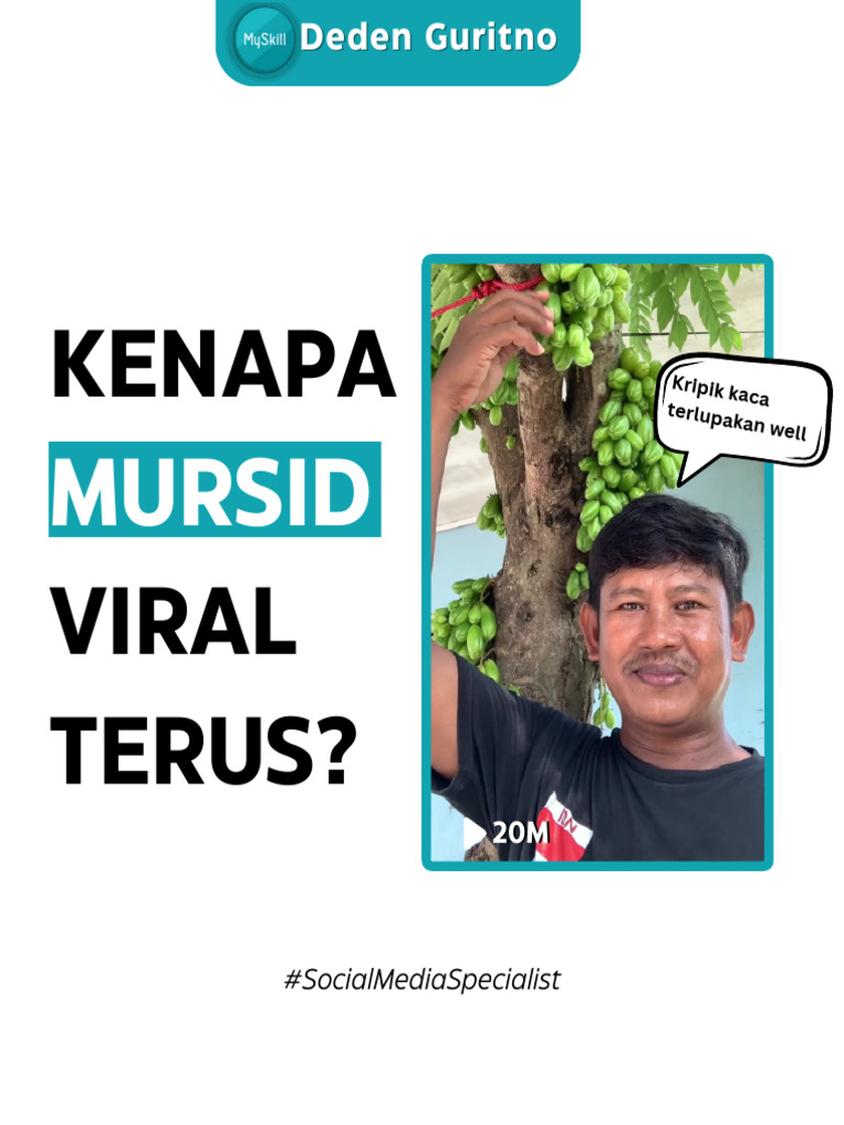 Mursid: Rahasia Konten Viral di TikTok | PDF