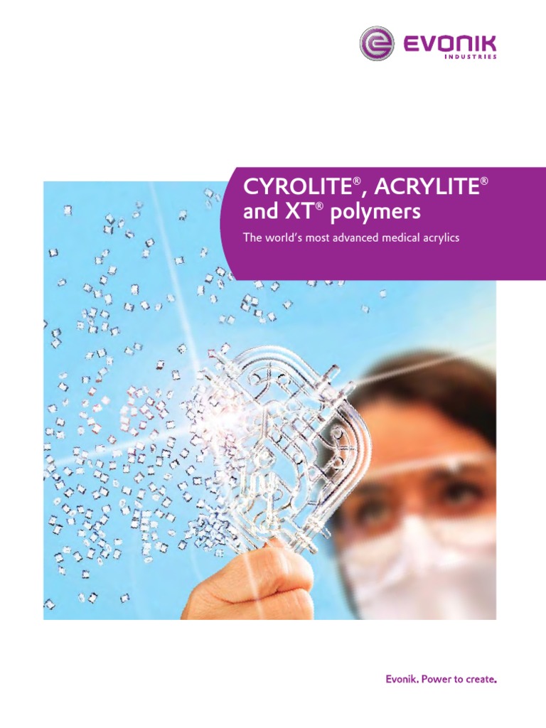 3578 Medical Polymers Brochure | PDF | Poly(Methyl Methacrylate ...