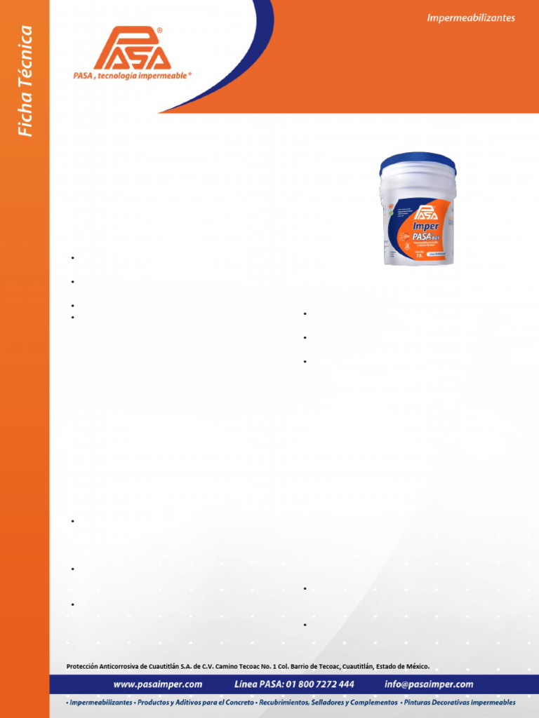 Imper PASA 801 Junio 2019 | PDF | Agua