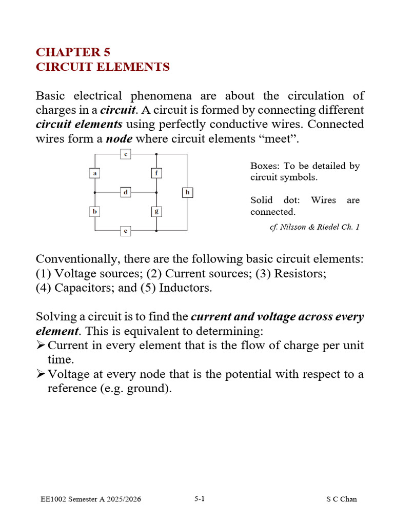 Chapter 05 | PDF | Voltage | Electrical Network
