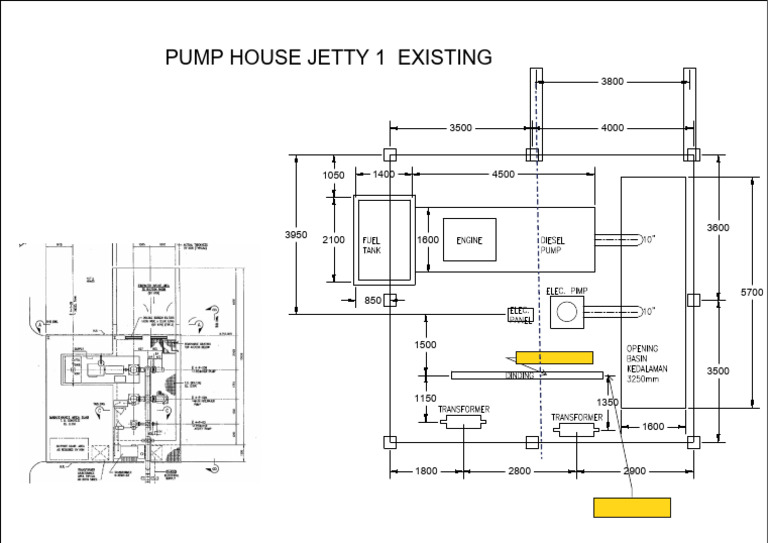 Pump House Jetty 1 Existing Layout | PDF