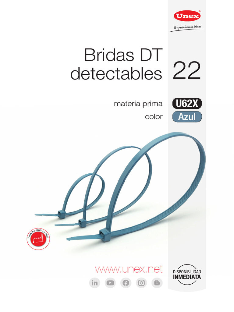 Unex Bridas 22 DT Detectables | PDF