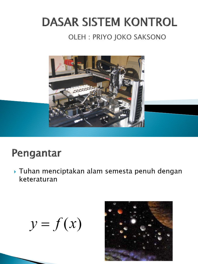 Sistem Kontrol: Open Loop vs Closed Loop | PDF