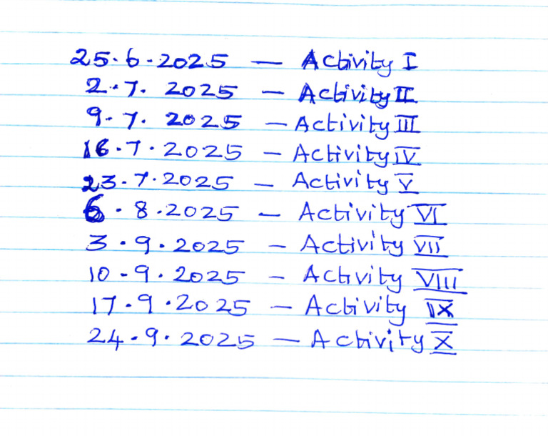 Activity Date | PDF