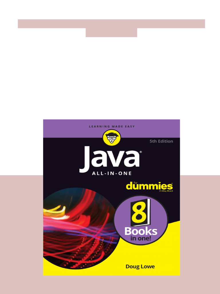 Java All in One For Dummies Fifth Edition Doug Lowe sample | PDF ...