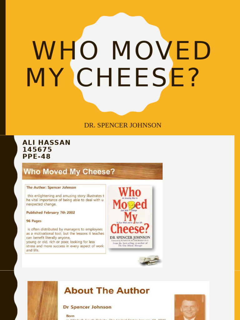 Who Moved My Cheese | PDF