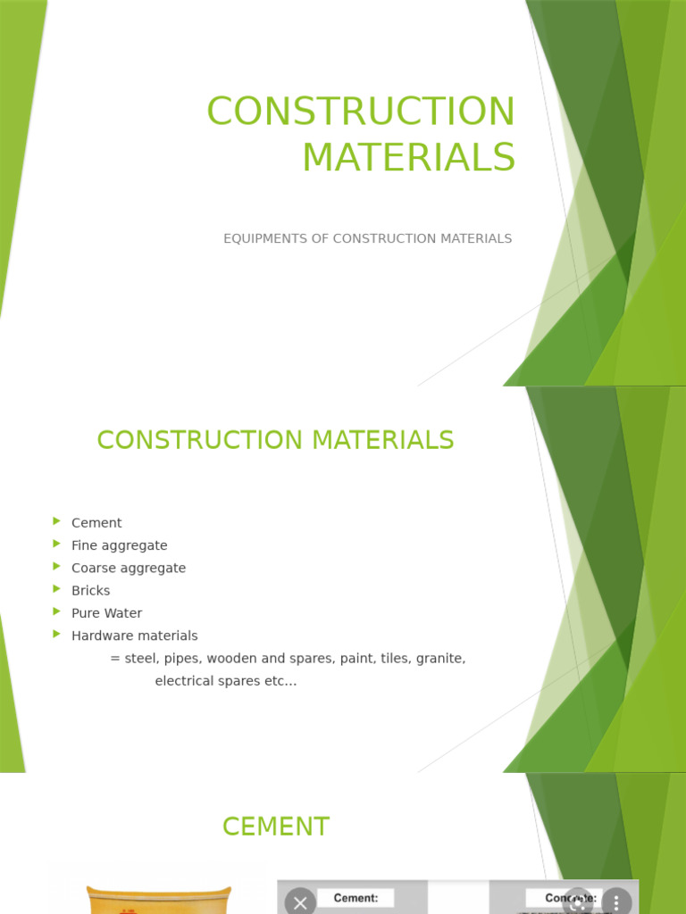 Construction Materials | PDF