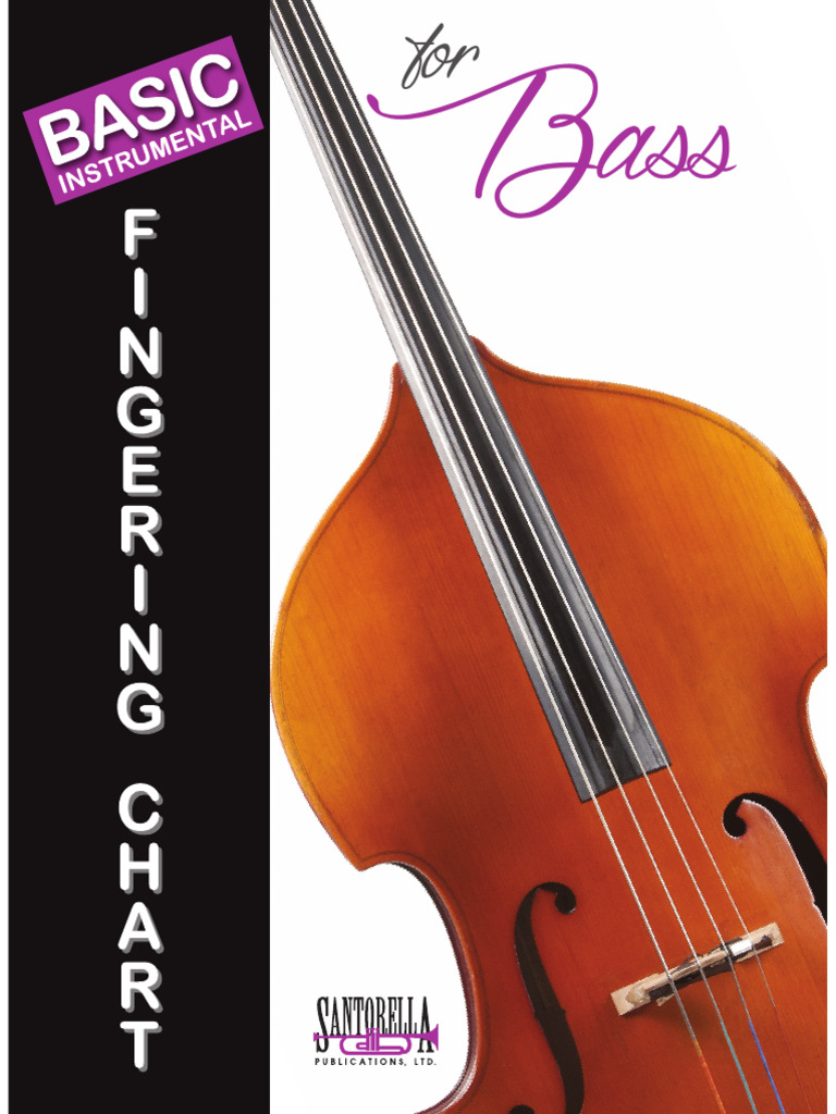 Bass Fingering Chart | PDF | Musicology | Musical Scales