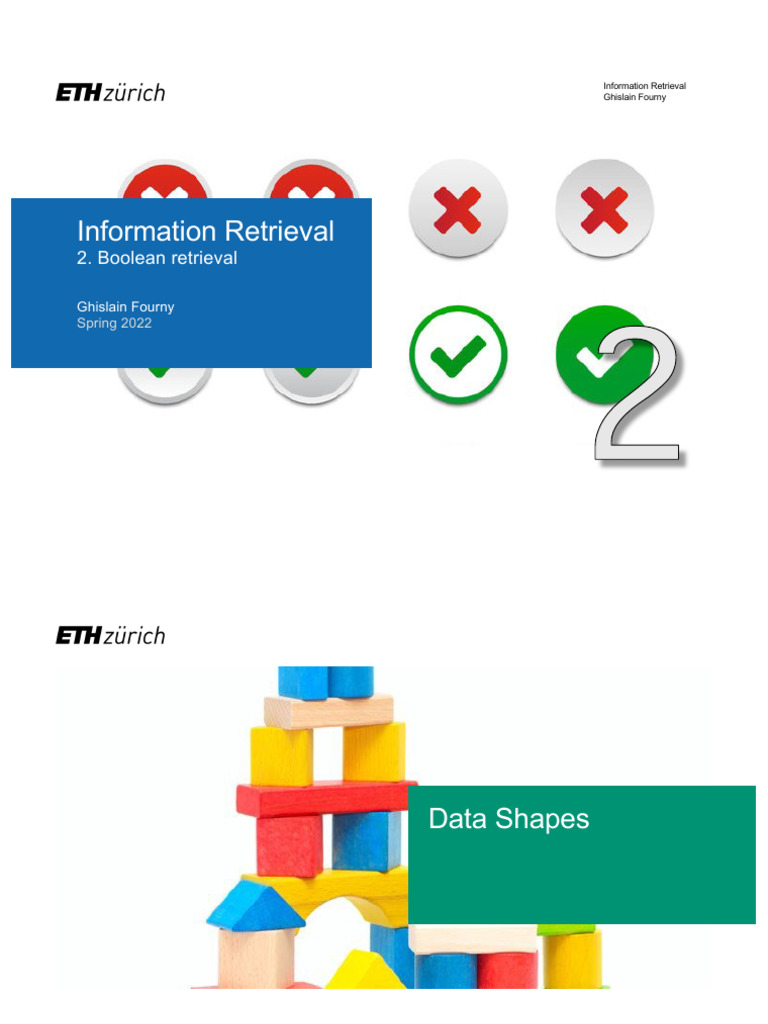 02 Information Retrieval - Boolean Retrieval | PDF | Dr. Watson
