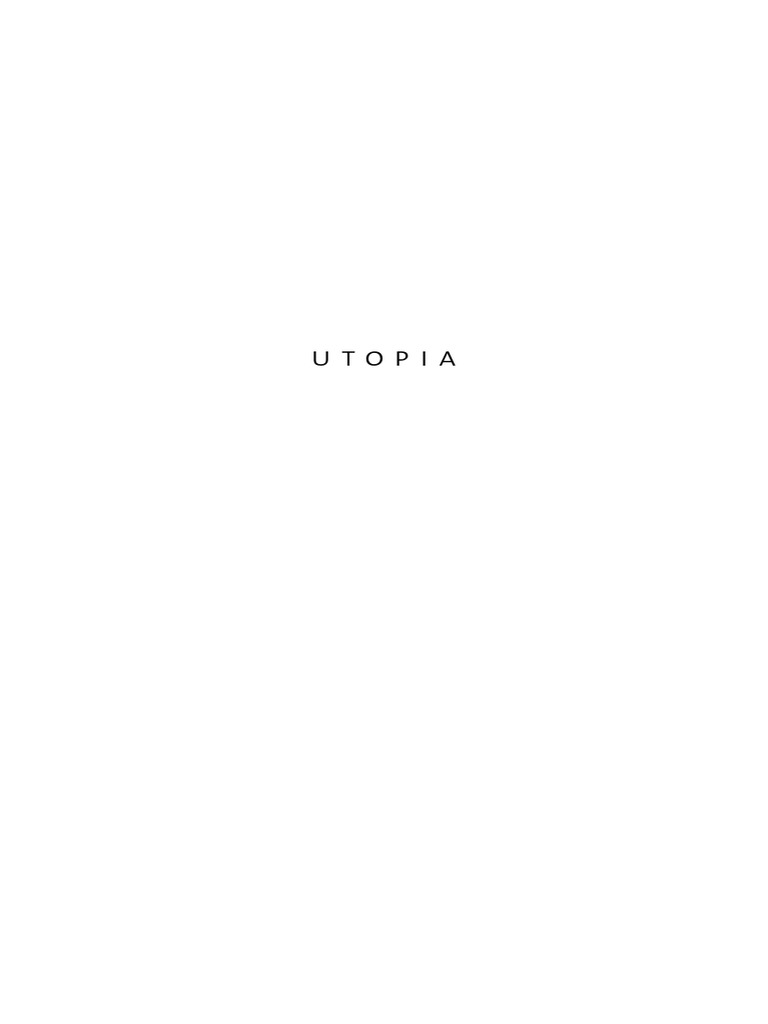 Thomas More's Utopia: Second Edition | PDF | Utopia | Utopia (Book)