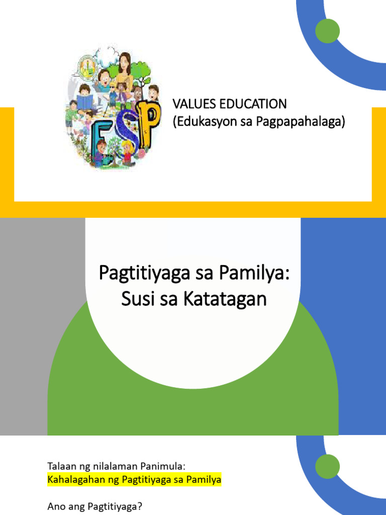 L2-Pagtitiyaga Sa Pamilya-Susi Sa Katatagan | PDF